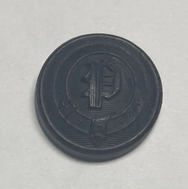 Wood Livery Button Domed with lug at rear (B4)