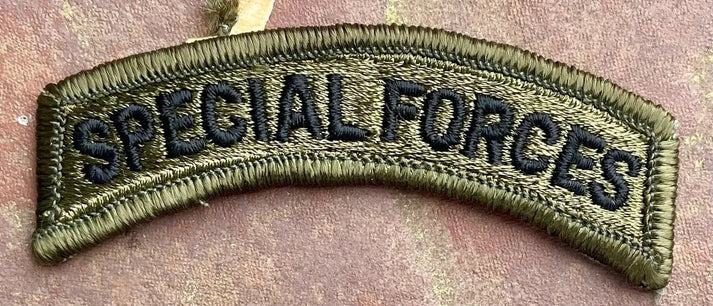 US Army Special Forces Tab Subdued – Bateleur Militaria